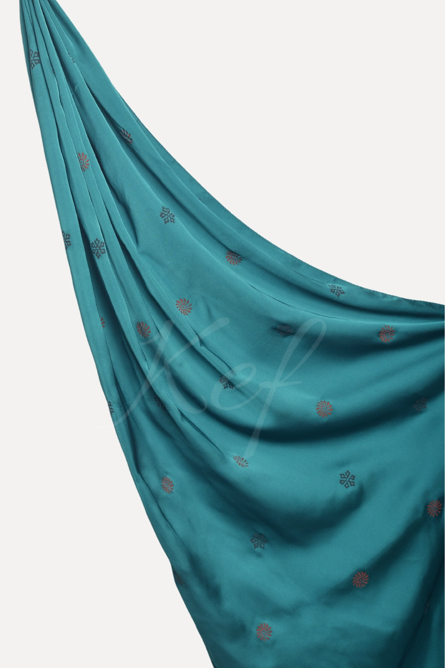 Block Print Silk - Cerulean – Kef