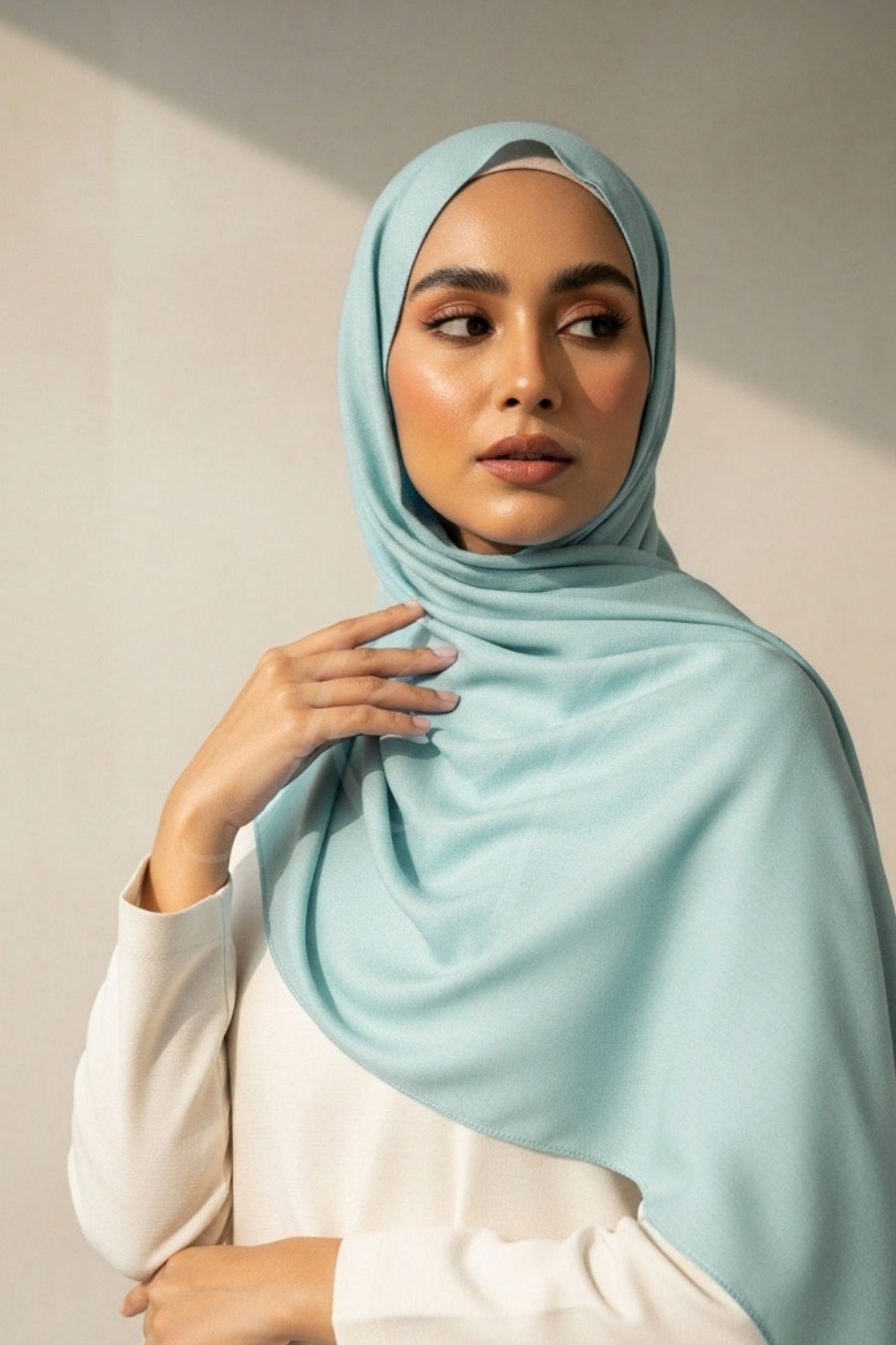 Modal Hijab - Ice Blue – Kef
